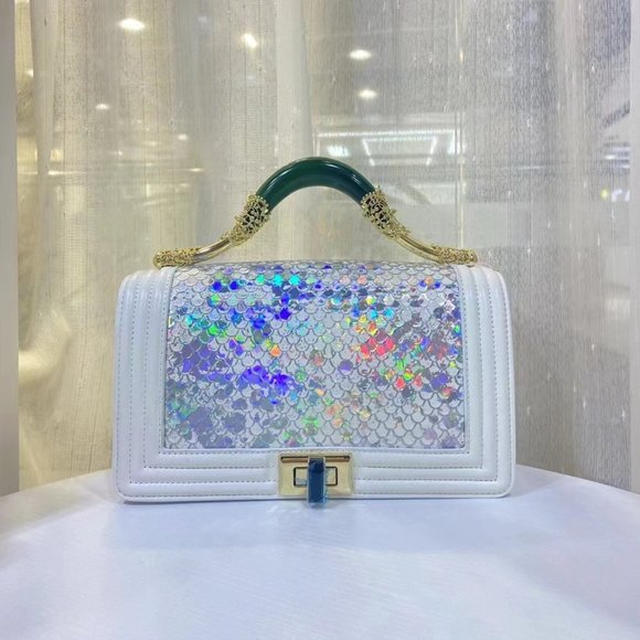 Bags | New Snake Print Women Purse Genuine Leather Snake Pattern ...